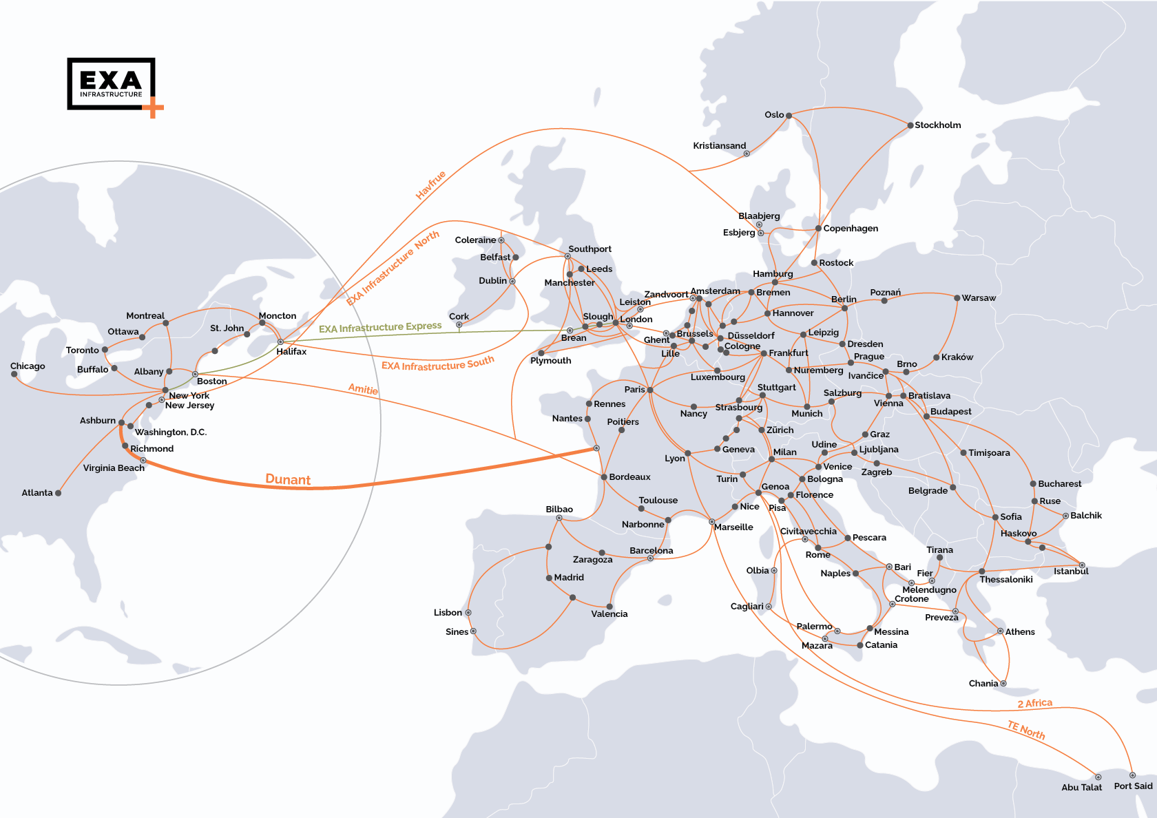 EXA Infrastructure: Network Solutions for Leading Industries