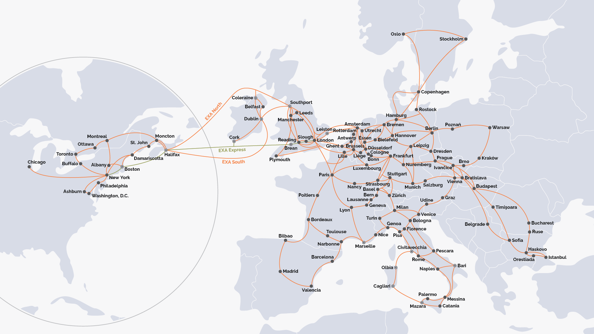 EXA Infrastructure - Hyper connectivity across land, sea and cloud